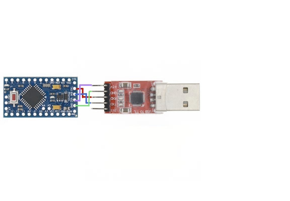 PRO MINI ATMEGA328P - Knowledge Electronics