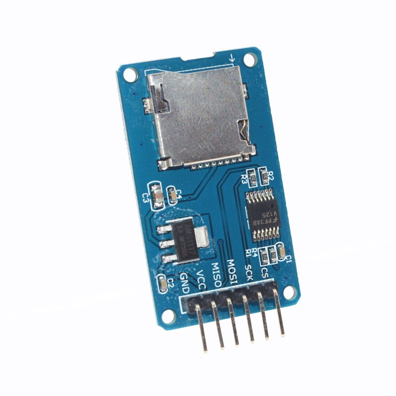 Micro SD Card Reader Module - Knowledge Electronics